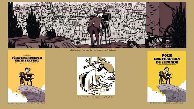 Rencontre avec le dessinateur de bandes dessinées Guy Delisle