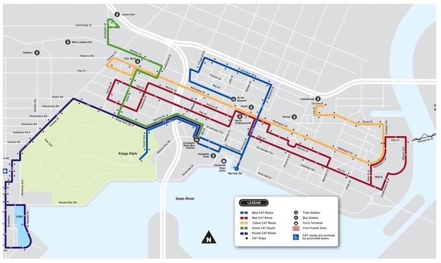 Un nouveau CAT bus à Perth